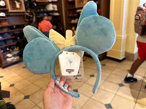 New Stitch Blueberry Lemonade Munchlings Ear Headband Arrive At Walt