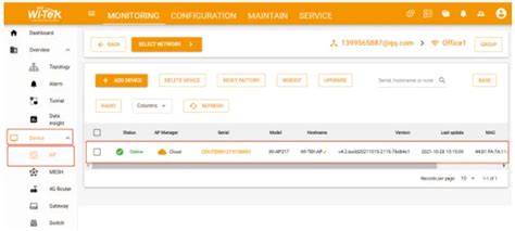 Wi Tek Wi Ap416 In Wall Wireless Access Point Installation Guide