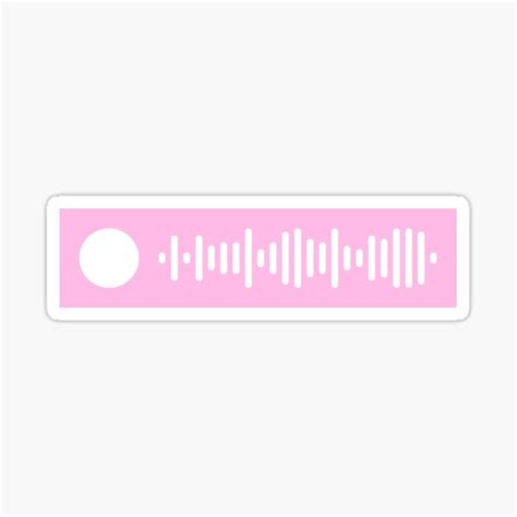 Taylor Swift Entire Discography Spotify Code Sticker For Sale By