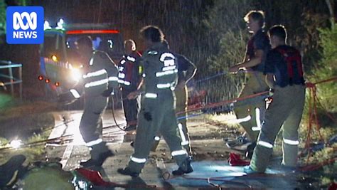 Cyclist Rescued After Falling Down Embankment During Melbourne Storm