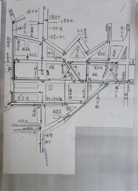 屏東縣潮州鎮四春里三山國王廟 遶境圖