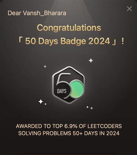 Vansh Bharara On Linkedin Leetcode Codingchallenges Algorithm