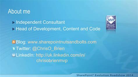 chris o brien modern sharepoint development techniques for moving