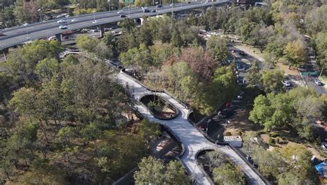 Así es la Calzada Flotante que une 1ra y 2da Sección de Chapultepec