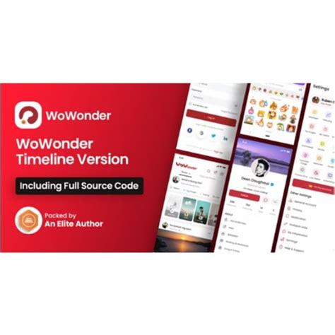 Mobile Native Social Timeline Applications For Wowonder Social Php Script Digixcel