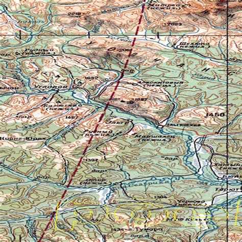 Soviet Genshtab Q53 54 Map By Avenza Systems Inc Avenza Maps