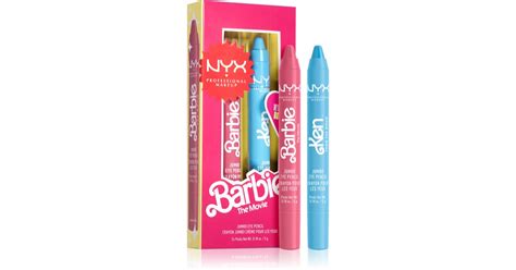 Nyx Professional Makeup Barbie Jumbo Eye Kit Eye Pencil Set Notinoie