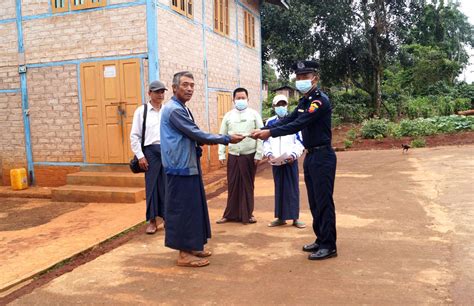 အင်တောမြို့ ကျောက်မီးခတ်ကျေးရွာတွင် လေပြင်းတိုက်ခတ်၍ နေအိမ် ၃ လုံး