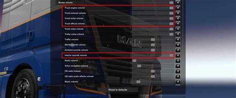 ETS MAN TGX TG D Sound Pack v Trucks Mods Sound MAN Mod für