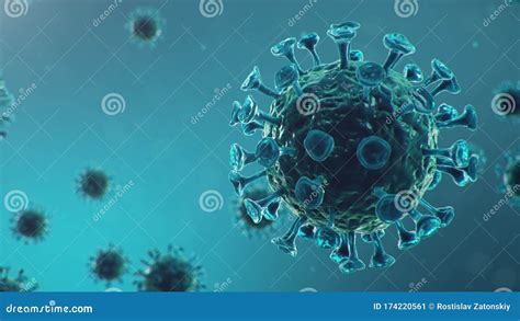 Epidemia Di Coronavirus Patogeno Che Colpisce Il Tratto Respiratorio