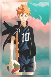 Shoyo Hinata Anime Haikyu Haikyuu Haikyuuedit Haikyuufanart Karasuno Manga Matte Finish Poster