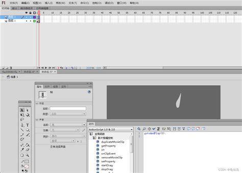 【flash】利用flash中的函数duplicatemovieclip（），setproperty（）制作下雨场景 flash