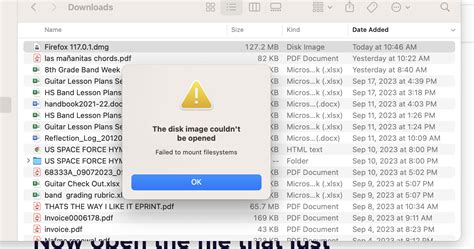 Error Message When Opening Software On Apple Community