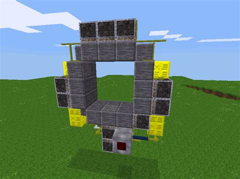 I Made A 3x3 Piston Door With Mesecons Size 5x8x2 Not Including