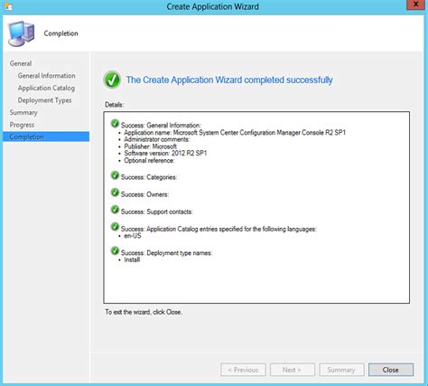 Use The Application Model To Deploy SCCM Console