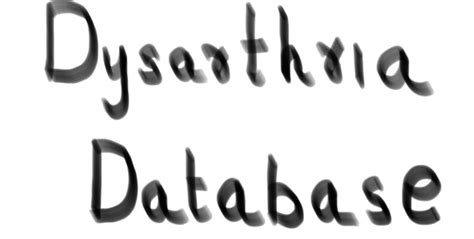 Dysarthria Detection Kaggle