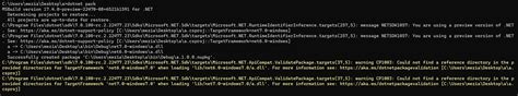 Enablepackagevalidation Reports Cp1003 When Multitargeting Windows Lib