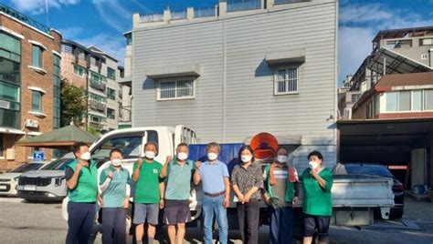 부곡동 새마을남녀지도자협의회 코로나19 재확산 방지 위한 방역활동 실시