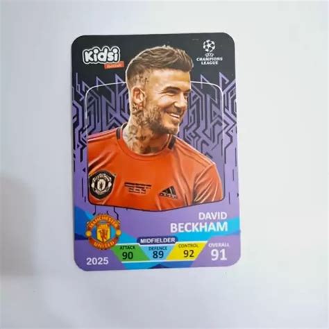 خرید و قیمت کیمدی کارت فوتبالی کیدسی دیوید بکام سری رویال 2025 اصل از