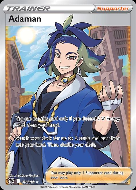 Adaman 181 189 Astral Radiance Sword Shield Pokemon Trading
