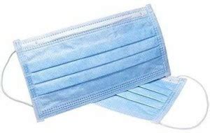 Care N Touch Ply Disposable Mouth Masks With NOSE PIN Pcs Nose