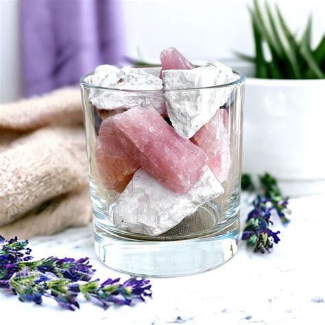 Howlite And Quartz Crystal Diffuser In Glass Jar Sleep Crystals With