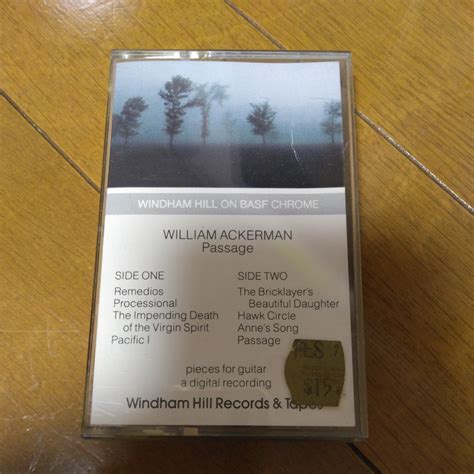 【やや傷や汚れあり】ウィリアム・アッカーマン William Ackerman Passage ニューエイジ Windham Hill