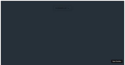 Fancy Dropdown Button Codesandbox