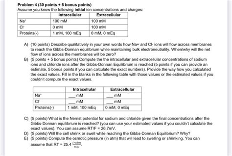 Problem 4 30 Points 5 Bonus Points Assume Vou
