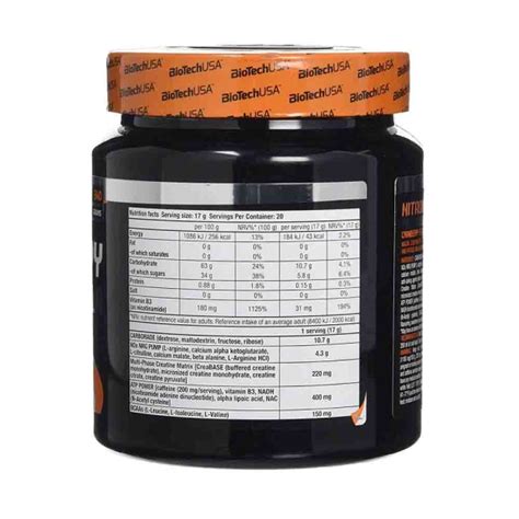 Nitrox Therapy Pre Workout Biotechusa 340g