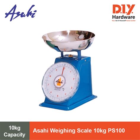 Asahi Spring Dial Weighing Scale Aluminum Pan 10kg PS 100 Shopee