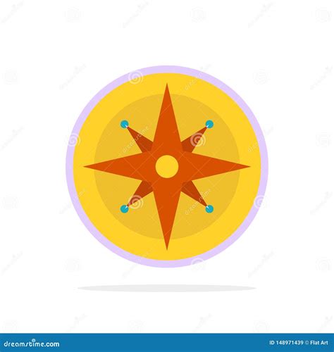 Compass Location Navigation Navigator Position Abstract Circle