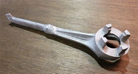 Rieke Corp Drum Wrench Cast Aluminum Bung Drum Opener No W 169