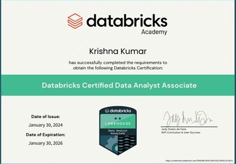 Krishna Chaudhary On Linkedin Databrickslearning Databrickscertified Databricks Dataanalyst