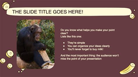 Editable International Monkey Day Powerpoint Presentation Template Creative Monkey Theme PPT