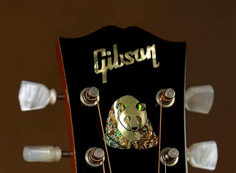 2003 Gibson J 185 Panda Custom Acoustic Guitar J 200 Sj 200 Reverb