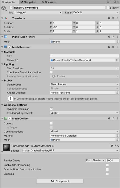 The Result Of Shader Graphics Is Not Visible Unity Engine Unity