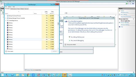Iis Crashing Or Application Is Crashing The Iis I Dont Know