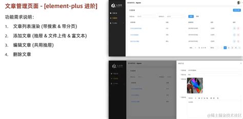 用vue3搭建一个大事件管理系统项目介绍 大事件项目介绍 在线演示：fe Bigevent Webit 掘金