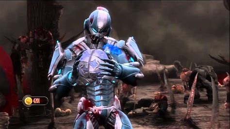 Mortal Kombat 9 Ladder Cyber Sub Zero Parts 13 Youtube