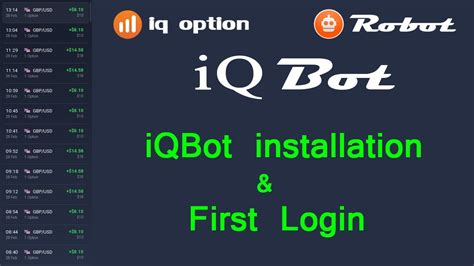 Binary Options Robot Iqbot Installation And Login To Iqoption Robot