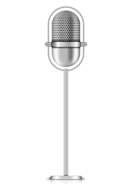 Premium Vector Microphone