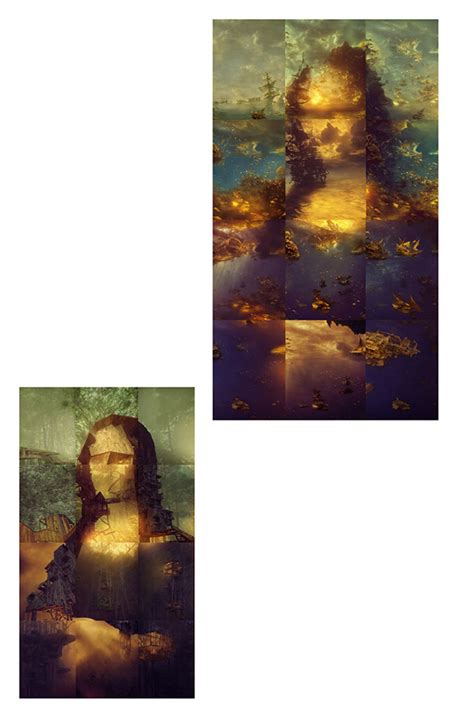 Mon Ai Mona Lisa Reinterpreted On Behance