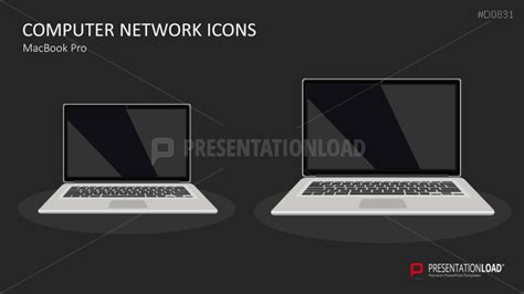 Computer Network Icons PowerPoint Templates PresentationLoad