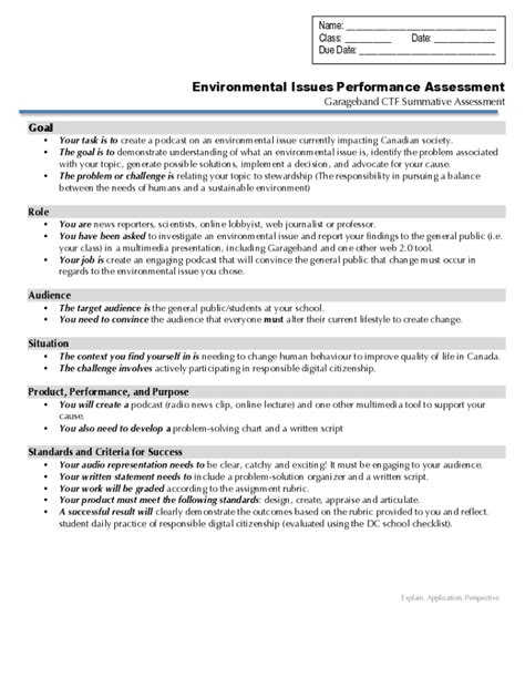 fillable online ctf performance assessment doc fax email print pdffiller