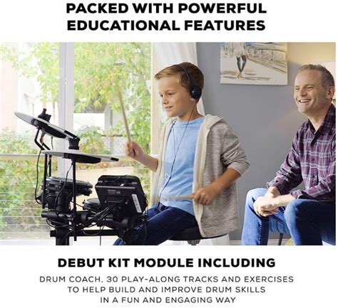 מערכת תופים אלקטרוניים Alesis Debut Kit לילדים - אתר AliBuy
