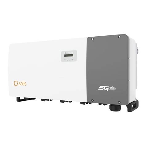 Inversor Grid Tie 100kw Trifásico Solis 5g Pro Solartex Chile