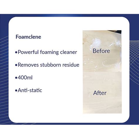 Af 300ml Foamclene Anti Static Foam Cleaner Afcl300 Now On Staples