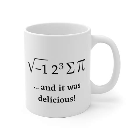 I Ate Some Pie Funny Humorous Math Mug Laugh Algebra Joke Etsy