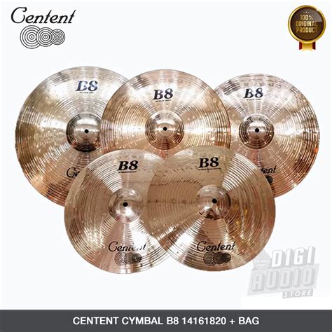 Jual Centent Cymbal Set B8 14161820 Bag Paket Cymbal Drum Shopee